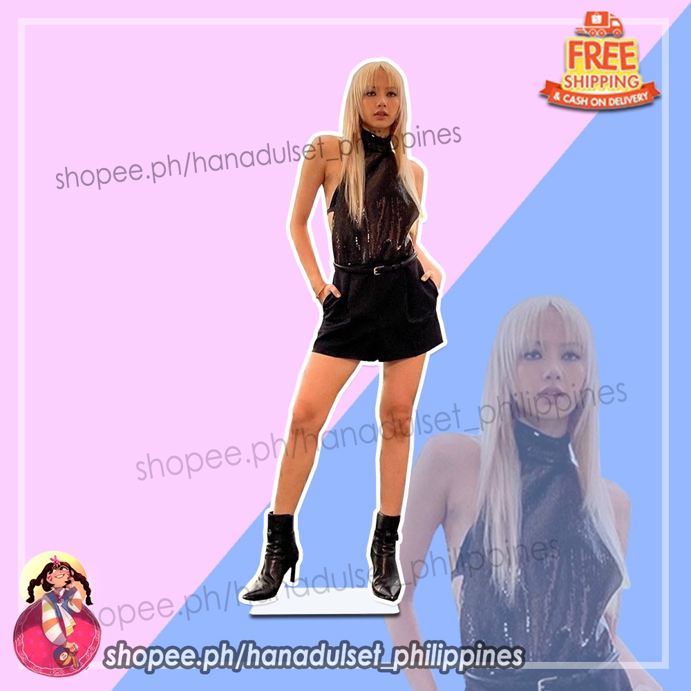 Kpop 5 inches | cake topper BP Lisa Standee ♥ In Paris Fashion | Shopee ...