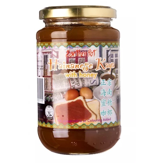 Earthpot Hainanese Kaya with Honey 450g (Made in Singapore!) | Shopee ...