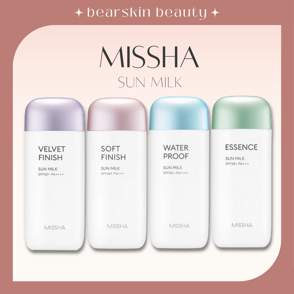 Missha All Around Safe Block Sun Milk SPF50+ 70ml Soft Finish, Velvet ...