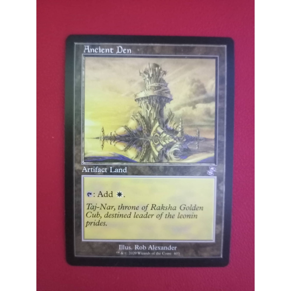 MTG Magic: The Gathering - Ancient Den | Shopee Philippines