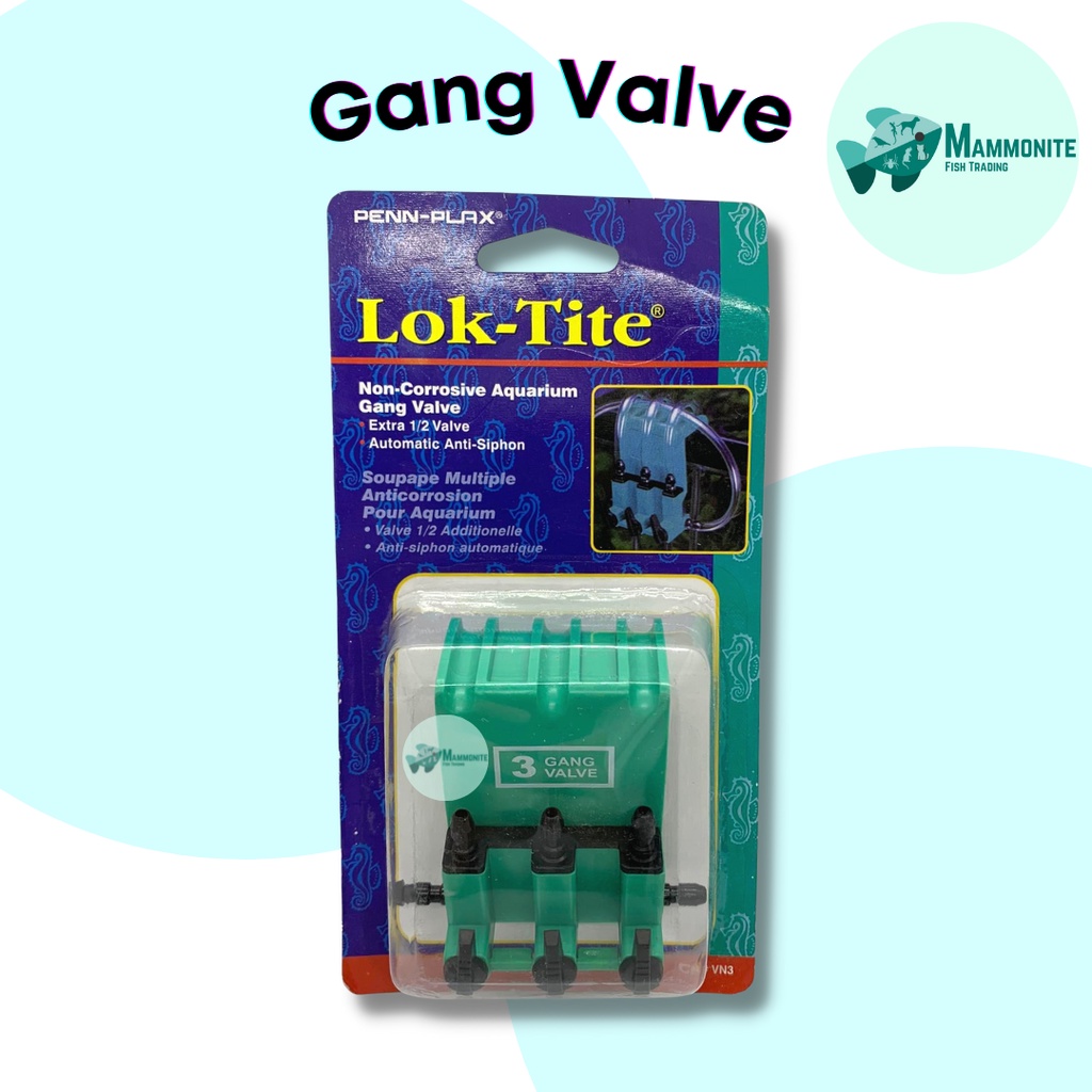 Aquarium Tank Gang Valve Non-Corrosive Air Flow Control 2 Way 3 Way 4 ...
