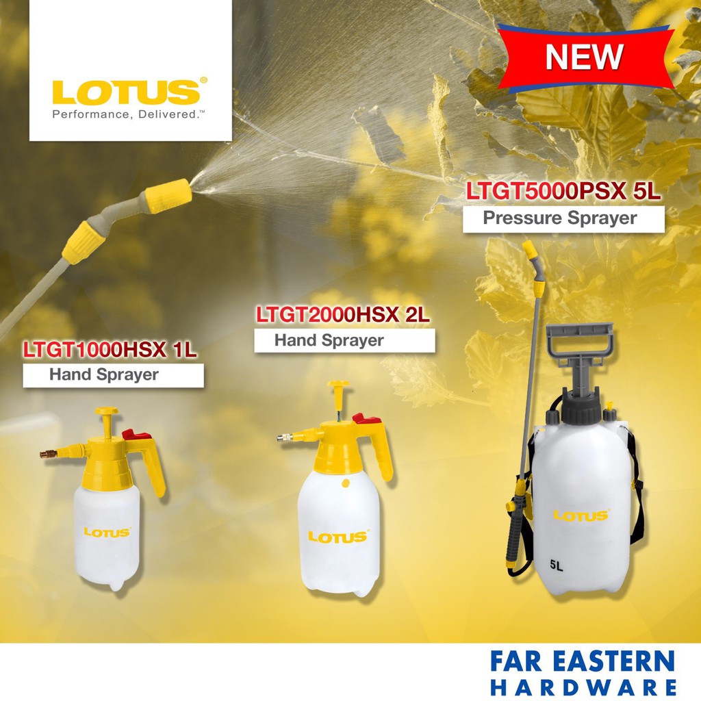 LOTUS Hand Pressure Garden Sprayer LTLG | Shopee Philippines