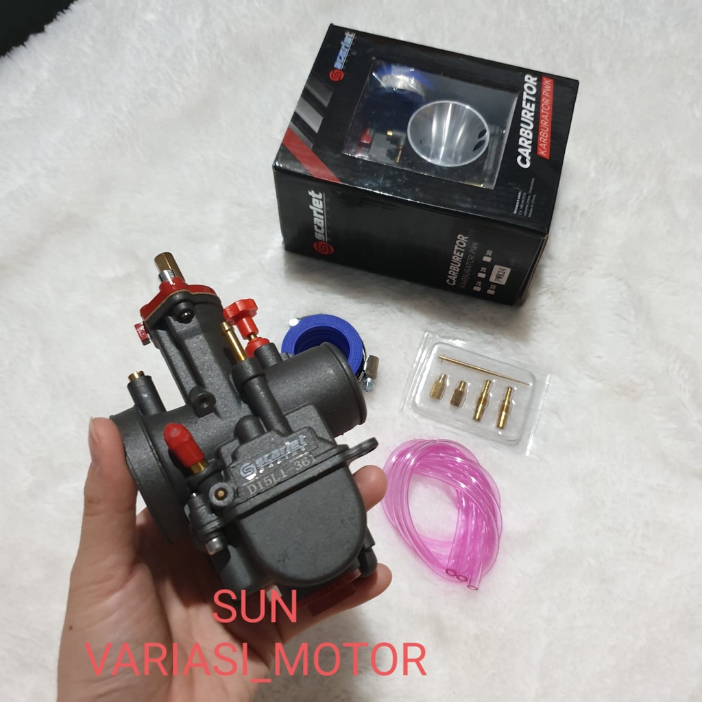 Lator Carburetor Carburetor Box Pwk 24 Scarlet Black Series | Shopee ...