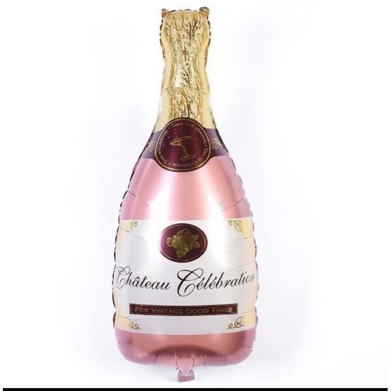 Big size Champagne wine Bottle Aluminum Foil Balloon Birthday Decor ...