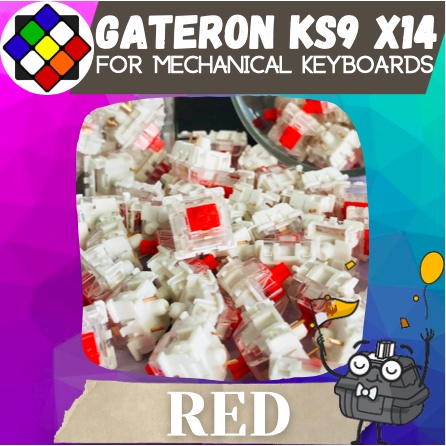 Gateron Switch KS9 X14 SMD Switches for Mechanical Keyboard | Shopee ...