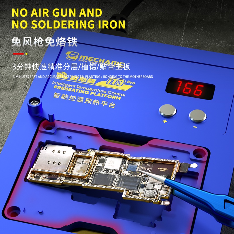 Original MECHANIC iT3 pro Intelligent Preheating Platform For Phone iP ...