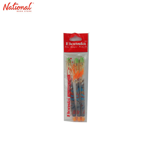 Bensia Pencil with Eraser with Badge 3's National Book Store | Shopee ...