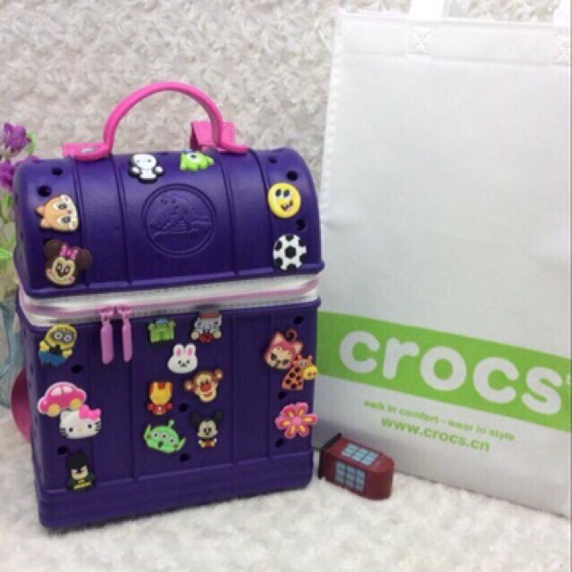 CROCS BACKPACK(11x7 inches) | Shopee Philippines