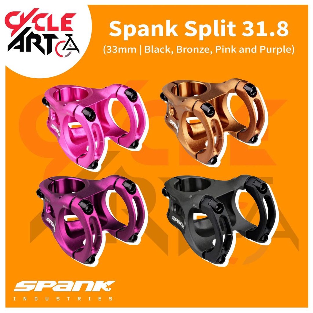 Handle Stem Spank SPLIT 31.8 for Mountain Bikes | Shopee Philippines