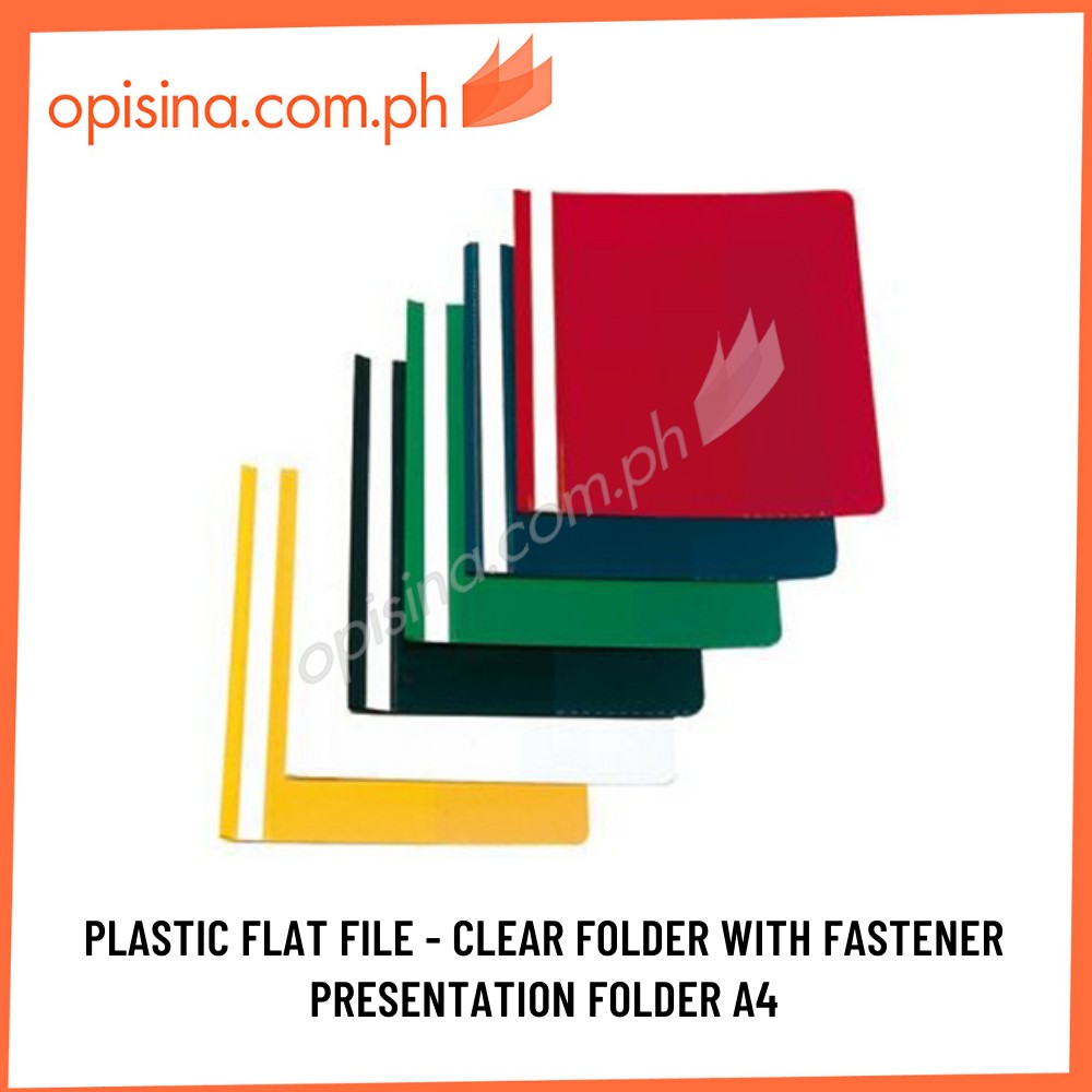 PLASTIC FLAT FILE - CLEAR FOLDER WITH FASTENER - PRESENTATION FOLDER A4 ... PLASTIC FLAT FILE - CLEAR FOLDER WITH FASTENER - PRESENTATION FOLDER A4 ...