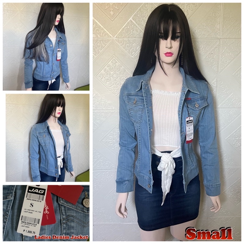 ORIGINAL JAG LADIES DENIM JACKET | Shopee Philippines