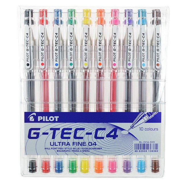 Pilot G-Tech G-tec Set of 10 assorted colors gtec | Shopee Philippines