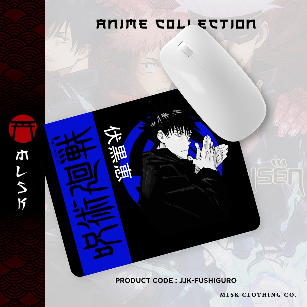 JUJUTSU KAISEN ANIME MOUSE PAD ITADORI GOJO FUSHIGURO KUGISAKI MAKI ...
