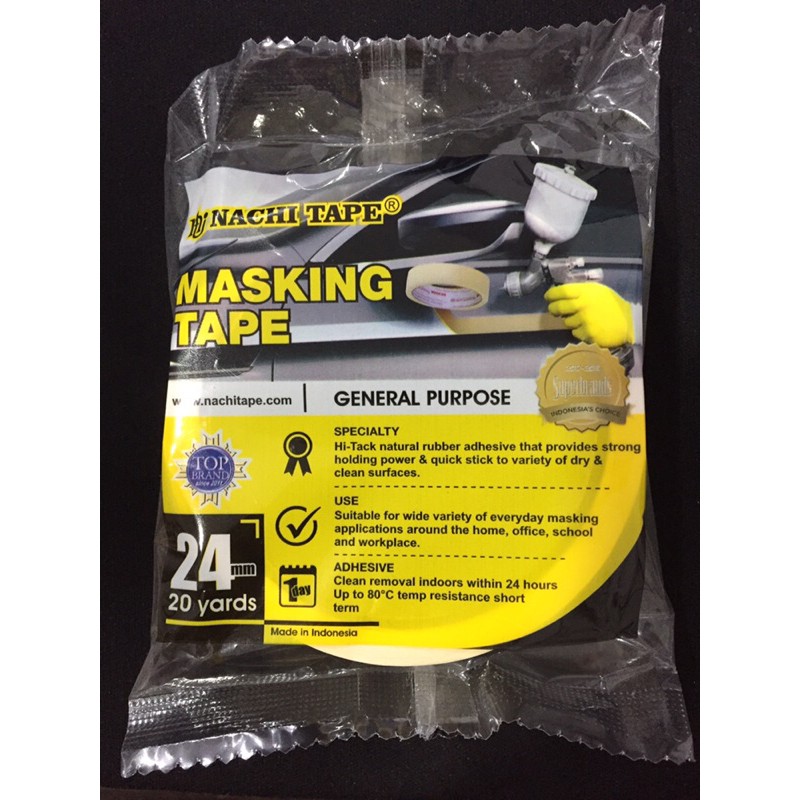 Insulation Nachi Paper Masking Tape Paper Duct Tape 1 inch 24mm ...