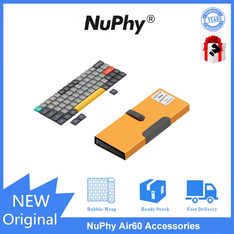 NuPhy Air60 Accessories Leather Covers & Keycaps | Shopee Philippines
