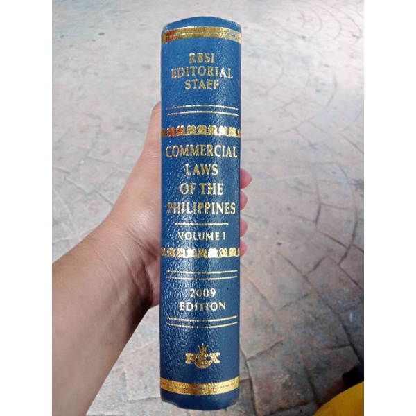 Commercial Laws of the Phils. Vol. 1 (Codal) | Shopee Philippines