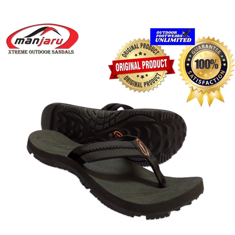 MANJARU PANGLAO SLIPPERS (ALL BLACK) | Shopee Philippines