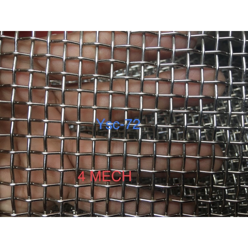 Stainless Steel Wire Mesh SS 304 Netting 4 Mesh x 16g ( Thickness : 1 ...