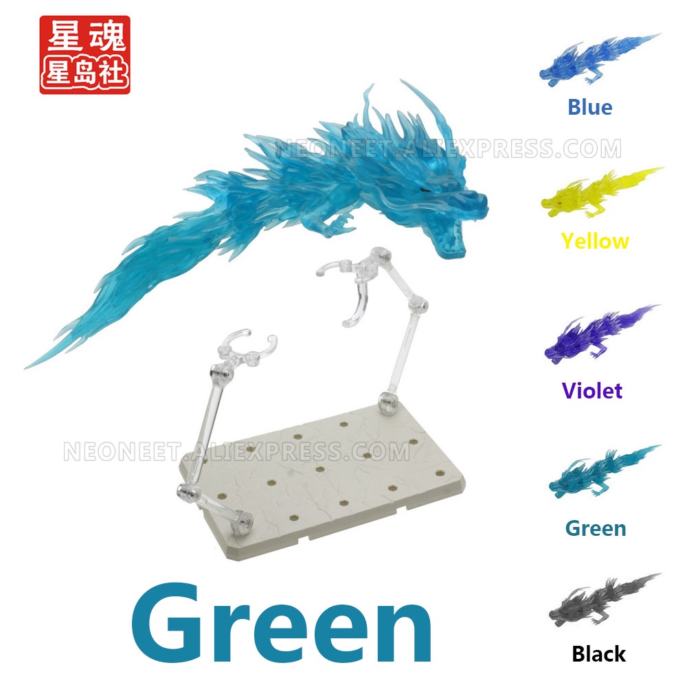 Demon Slayer SHF Figure Battle Scene Decoration Dragon Effects ...