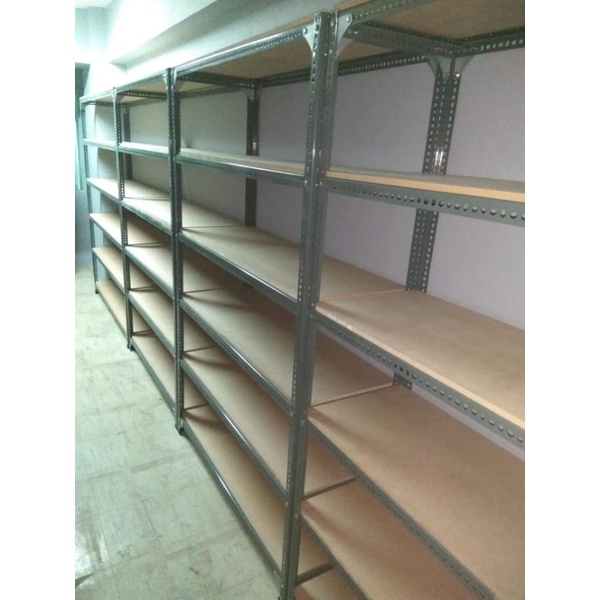 Heavy Duty Slotted Angle Rack - 6 layers | Shopee Philippines