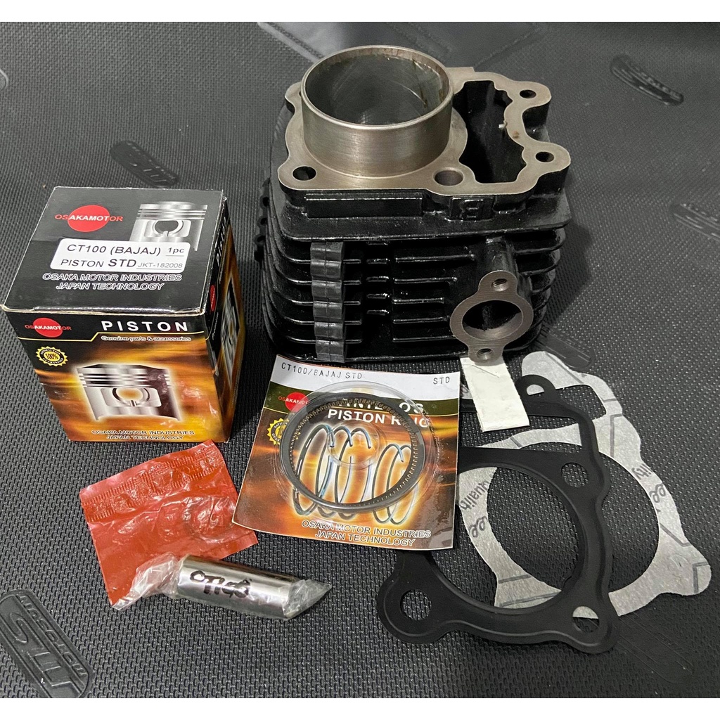 CT 100/Bajaj Cylinder Block Set- Made in Taiwan | Shopee Philippines