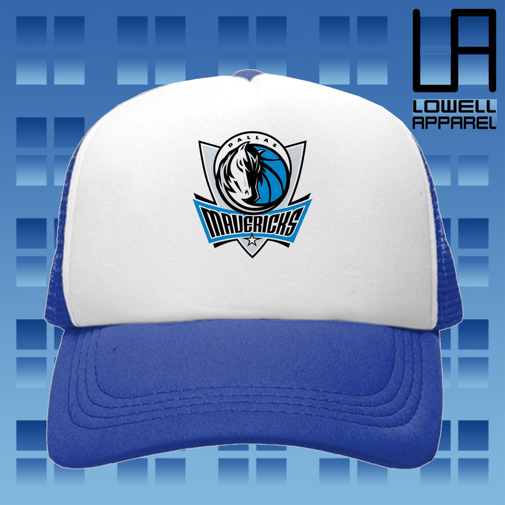 Dallas Mavericks Logo NBA Basketball Sports Baseball Mesh Cap ...