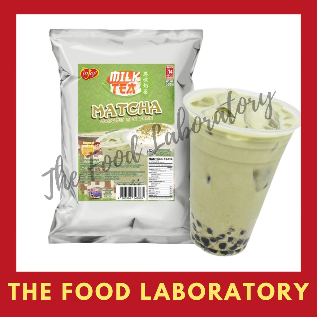 INJOY MATCHA MILK TEA 500G | Shopee Philippines