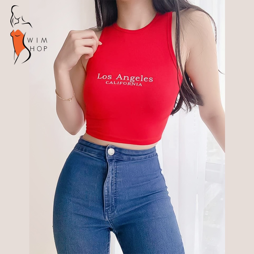 SS LYDIA Racer Back Sando with Bias Los Angeles California wt0174 ...