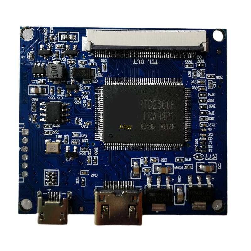 btsg HDMi Controller Board, HDMi-compatible LCD Controller Board for TTL 50Pin 7300101463 ...