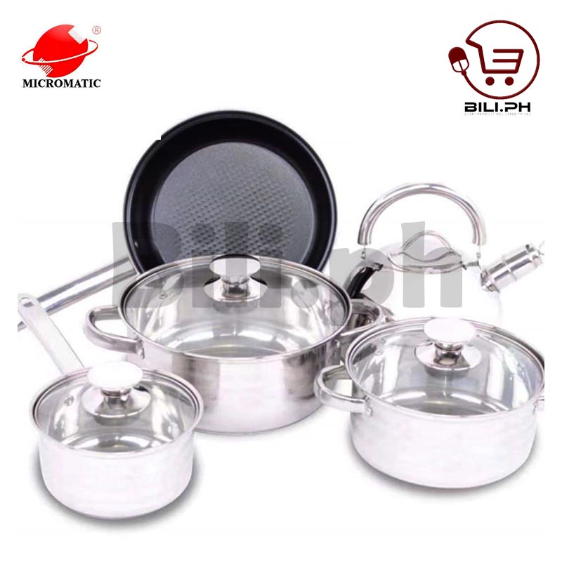 Micromatic MC5 8pcs Cookware Set High Quality Material | Shopee Philippines