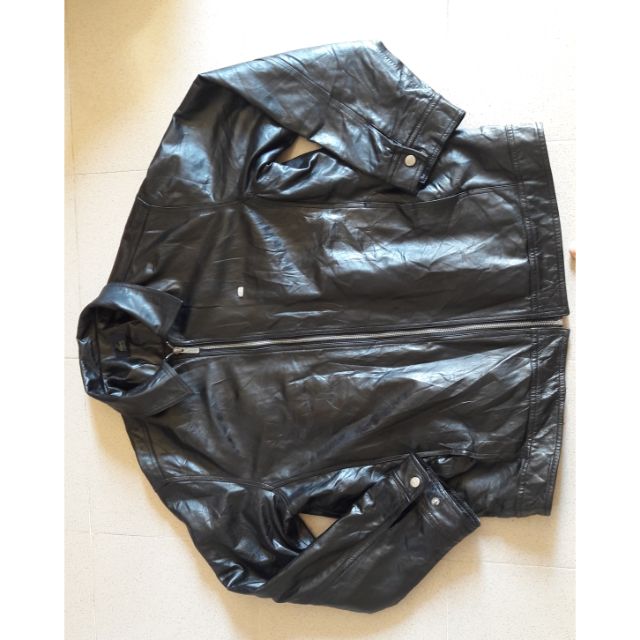 Men's Leather Jacket | Shopee Philippines