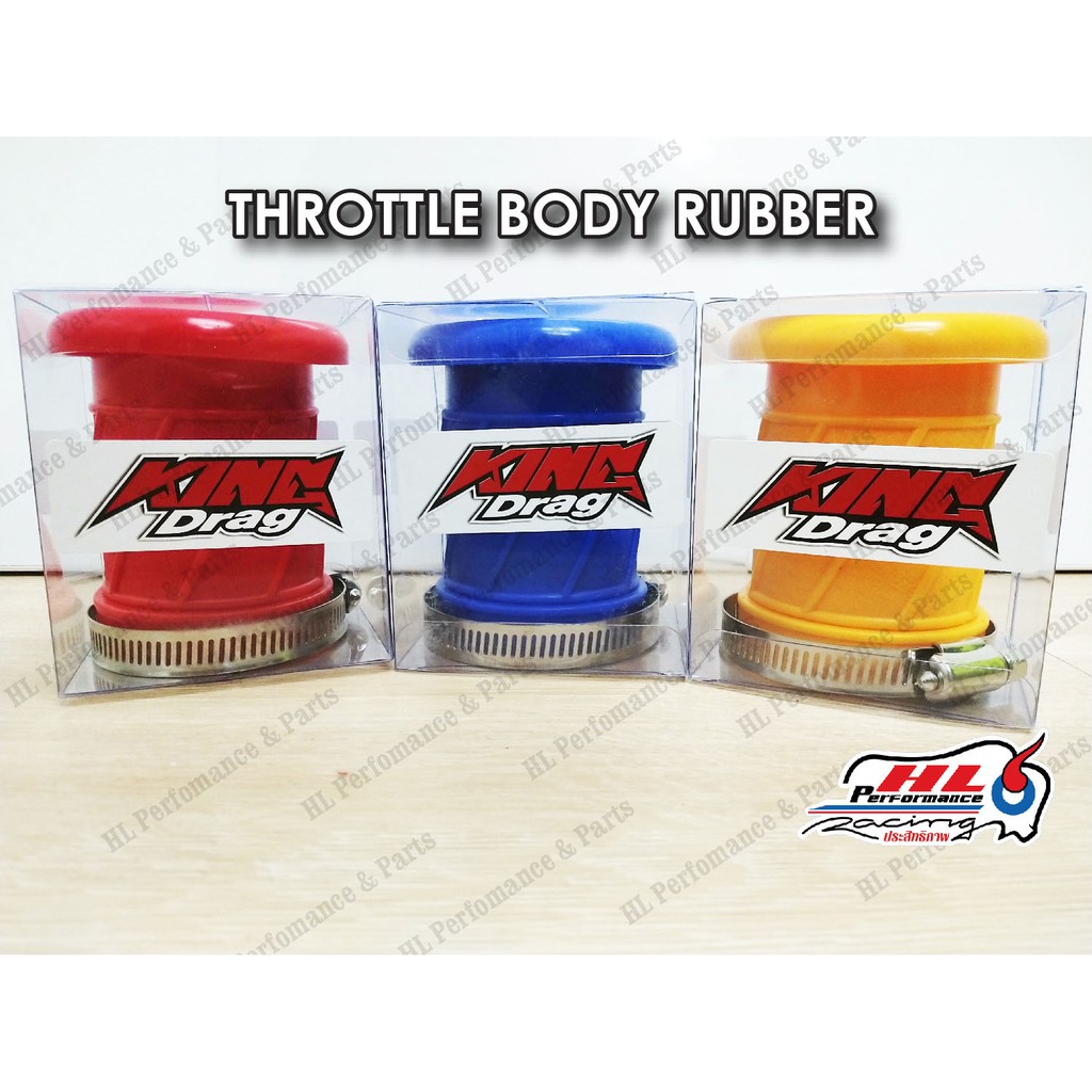 Kingdrag Universal Trumpet Throttle Body Rubber Y15ZR RS150R King Drag ...