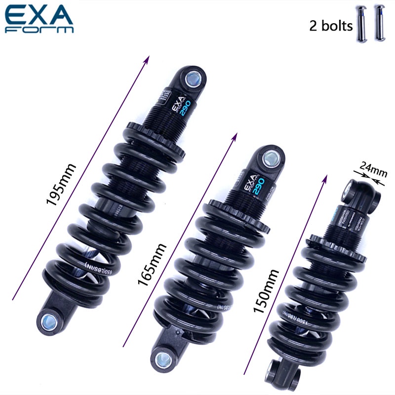 KS EXA Form 290 Bicycle Shock Absorber Rear Shocks 125 150 165 190mm ...