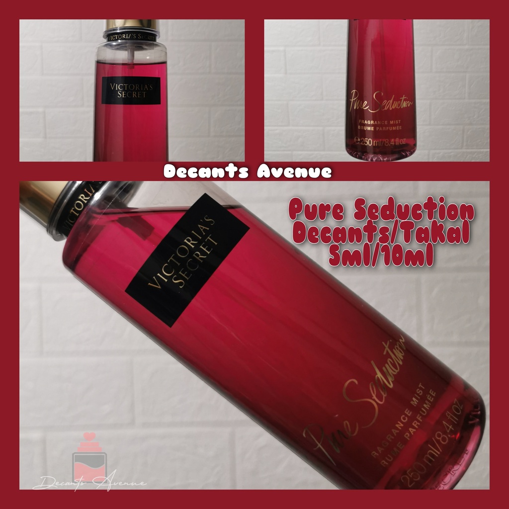 Pure Seduction (Old Packaging) - Victoria's Secret 1mL 3mL 5mL 10mL ...