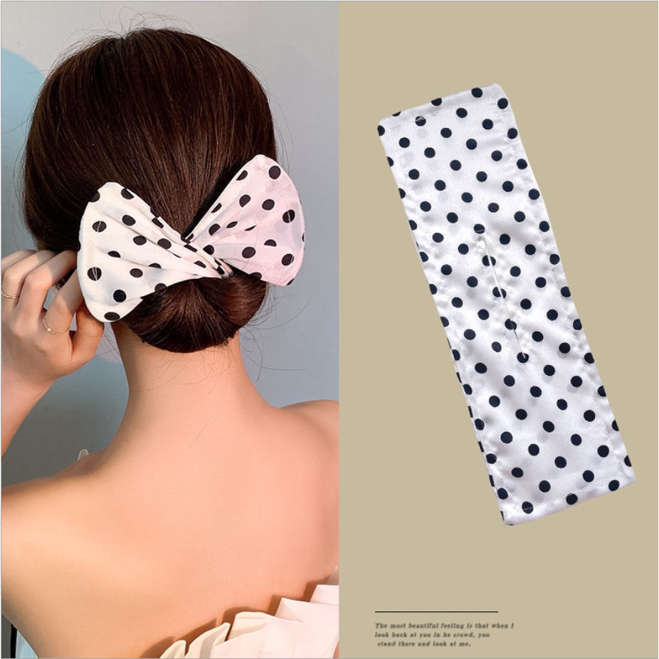 Bow Hair pin Fashion Ponytail Hair Tie Hair Ribbon Korean Hair ...