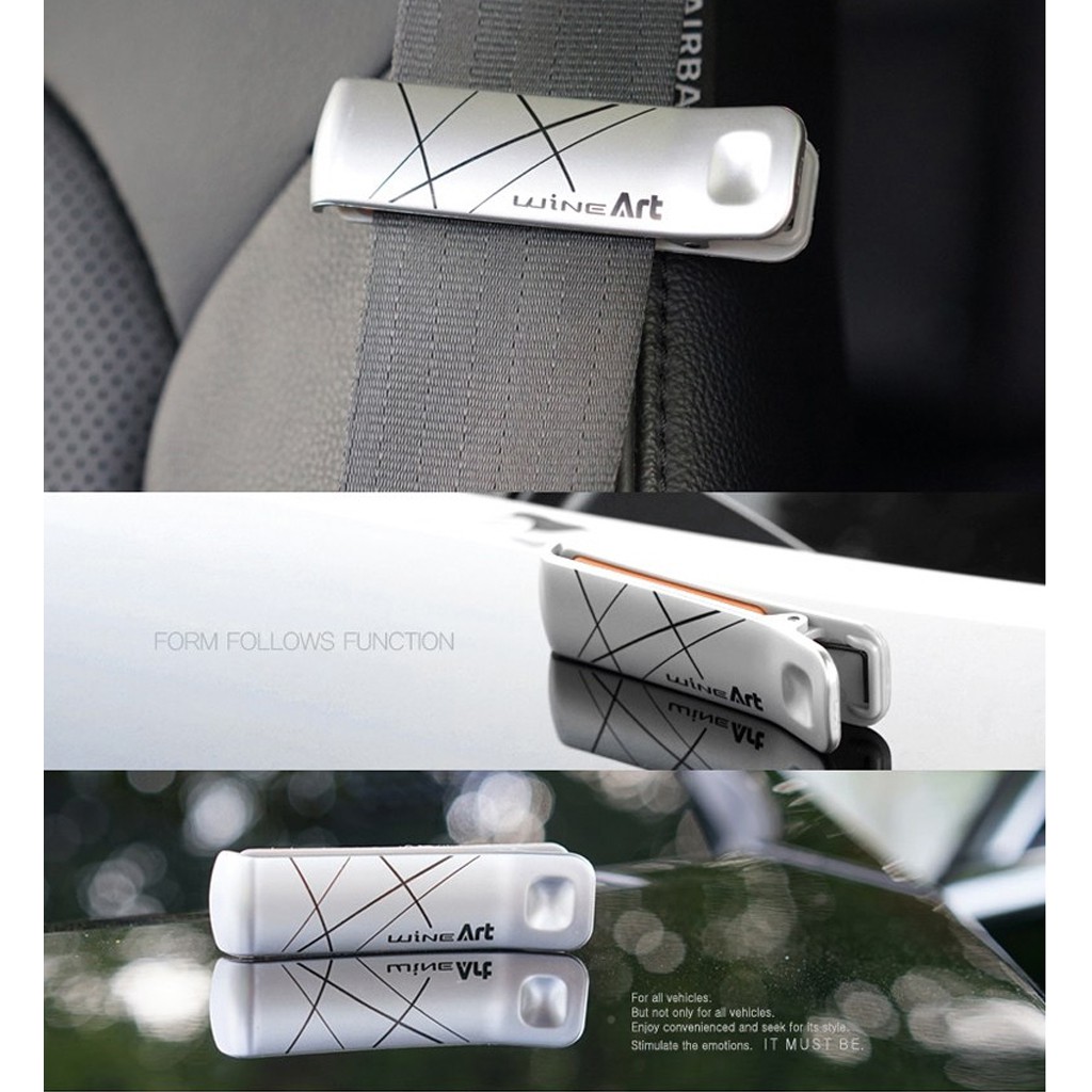 Car Seatbelt Clip★Seat Belt Stopper★ Vehicle Accessories Lock Clipper ...