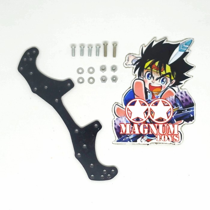 Rep tamiya frp wide front plate for VZ chassis / fiber vz front bumper ...