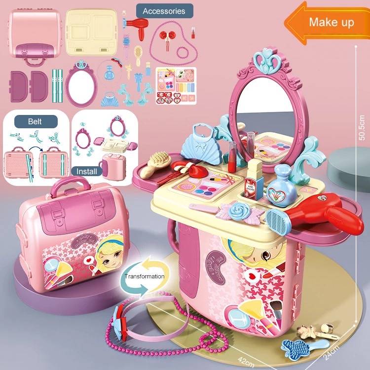 Makeup Doctor Kitchen Construction Bag Pack Toy | Shopee Philippines