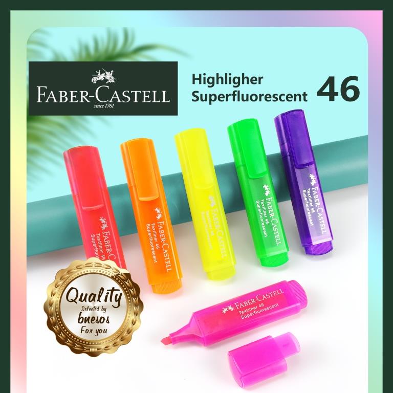 bnesos Stationary School Supplies Faber Castell Highlighter ...