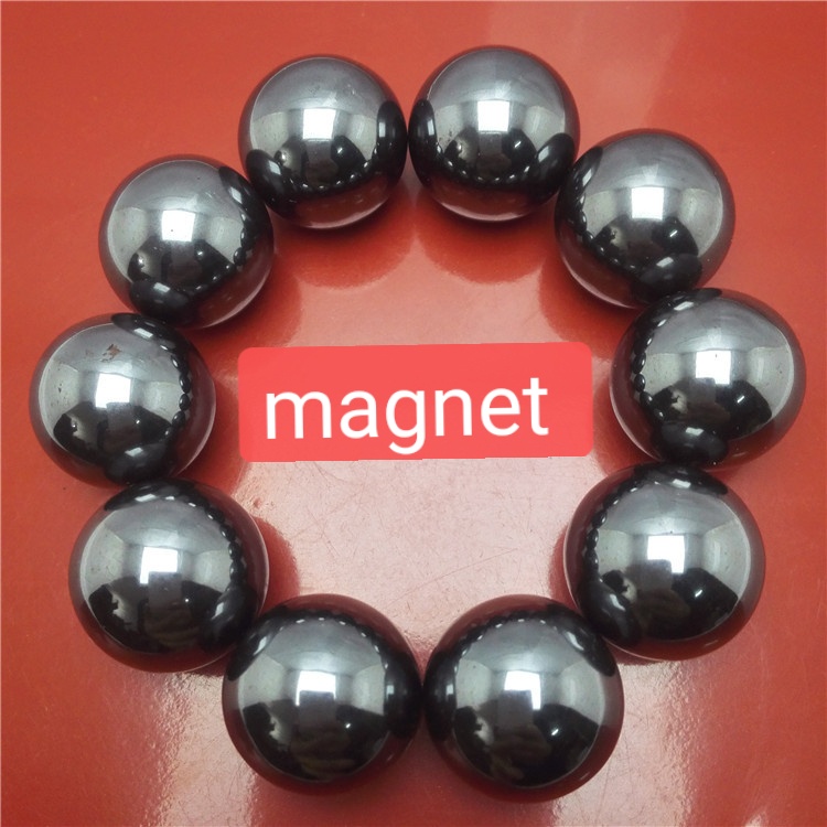 Money magnet sphere 33mm / magnet ball/ lodestone/magnetite lodestone ...
