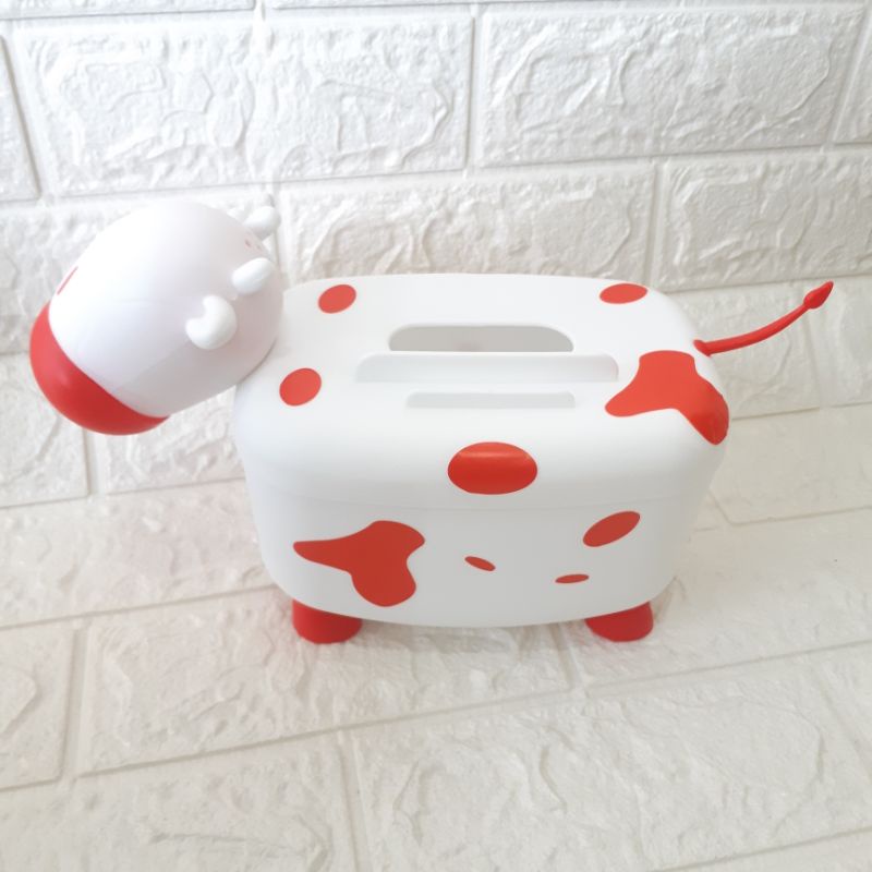 2 in 1 tissue Box/tissue Box With Cow model | Shopee Philippines
