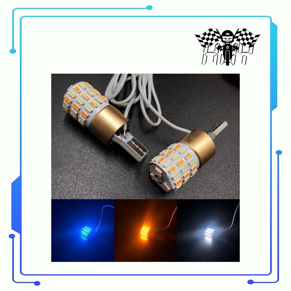 DUAL CONTACT LED Dual Mode T15 Signal/Park Light #4623 | Shopee Philippines