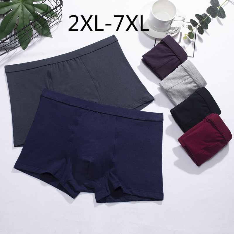 Men's Plus size boxer 2XL-7XL 3XL.4XL.5XL.6XL.7XL cotton underwear 3D ...