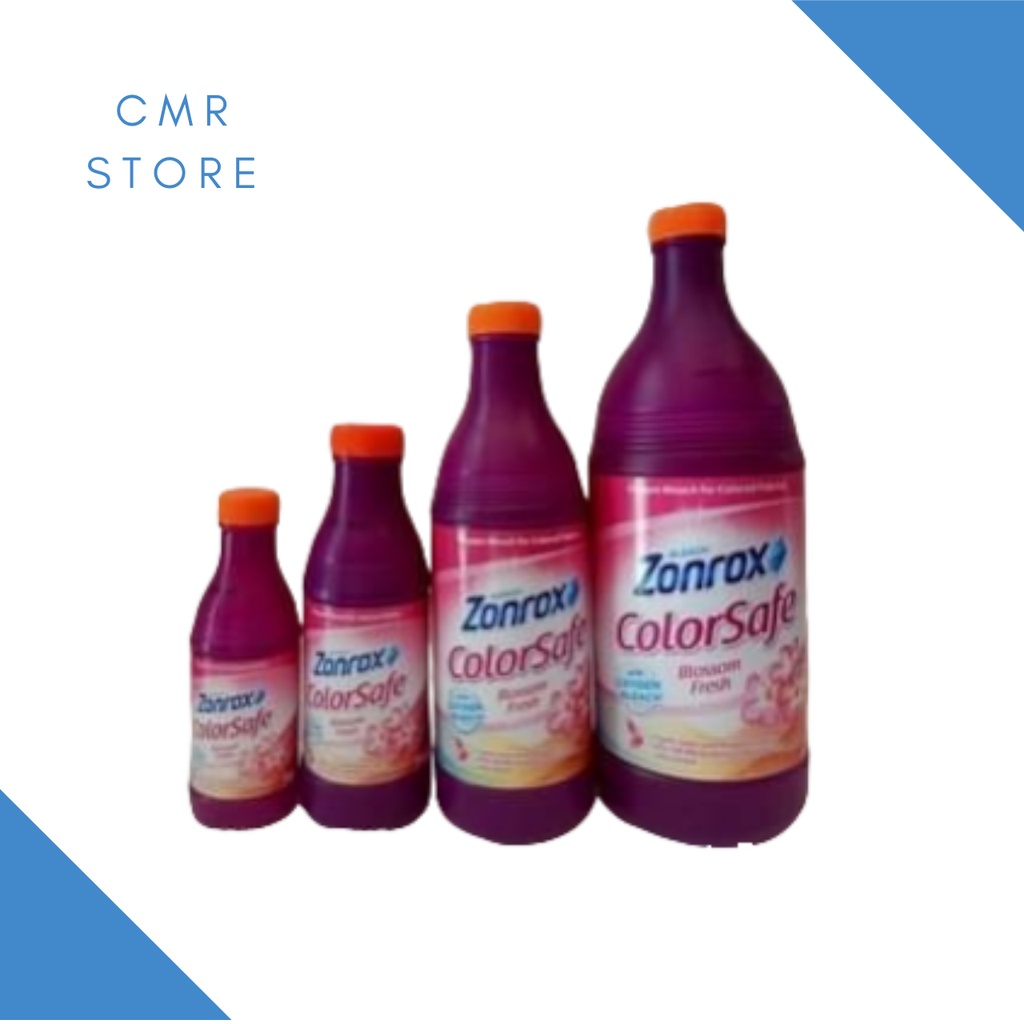 Zonrox Bleach Colorsafe Bloosom Fresh 450ml / 225ml / 95ml | Shopee ...