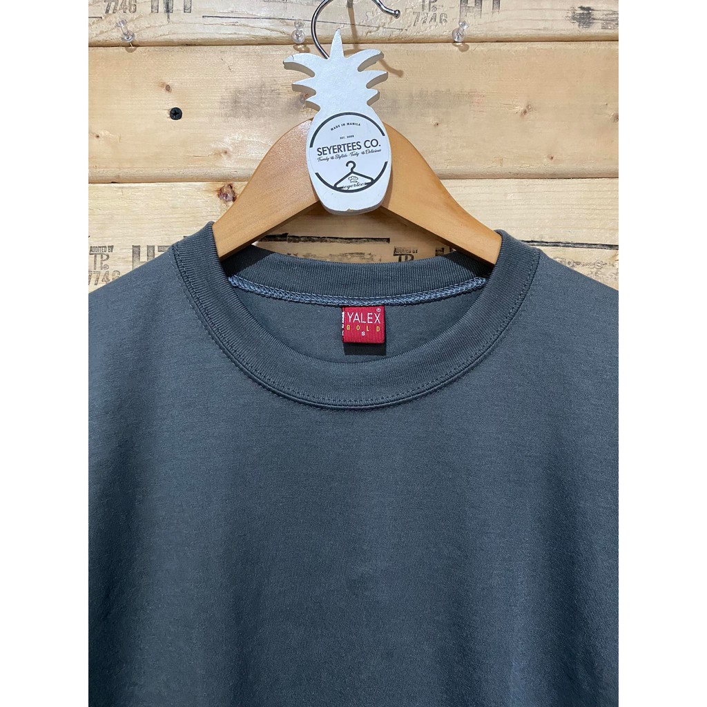 [SEYERTEES] YALEX ROUND Neck Red Label XS TO 5XL WHITE/BLACK/DARKTOPDYE ...