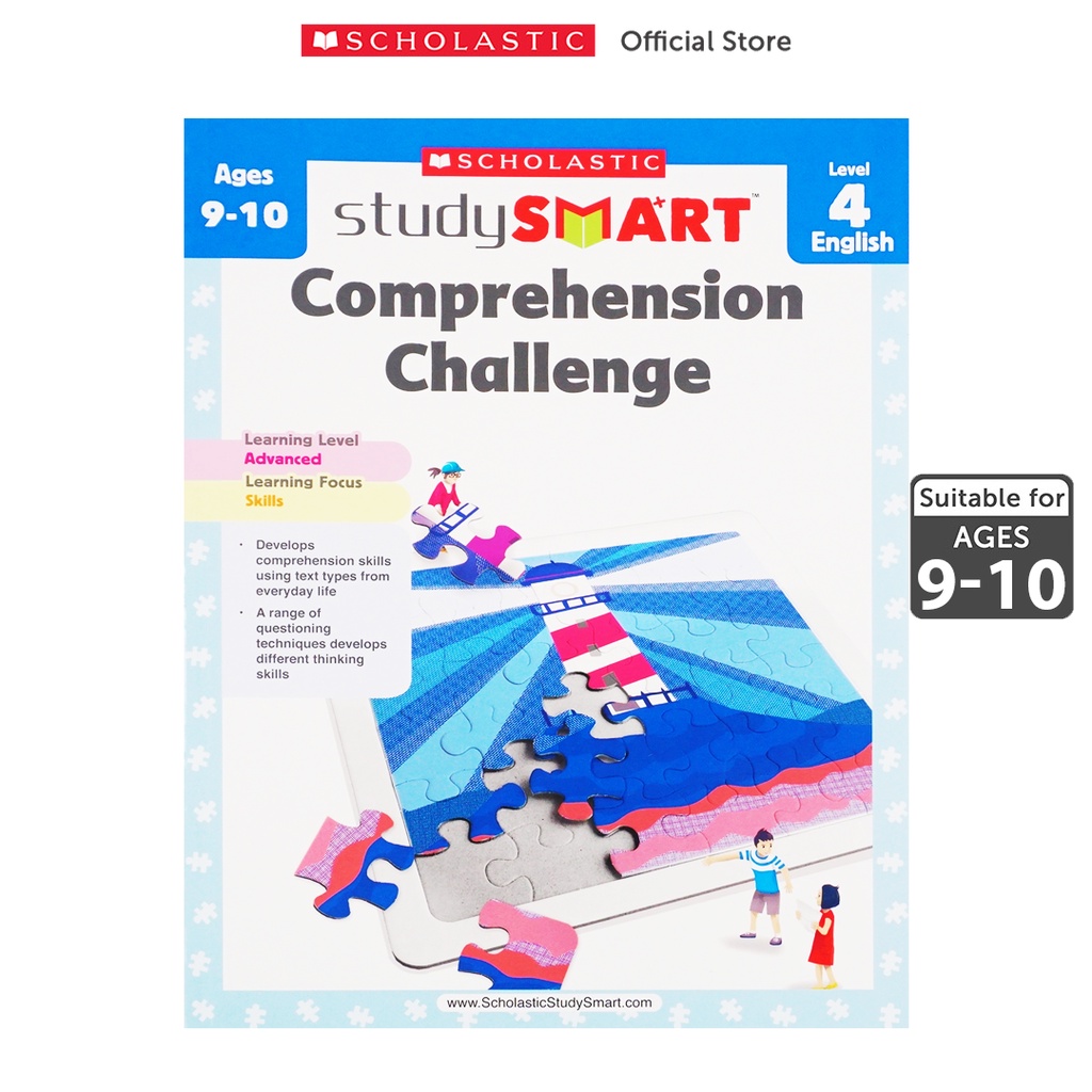 Scholastic : Study Smart: Comprehension Challenge 4 (9789810781330) | Shopee Philippines