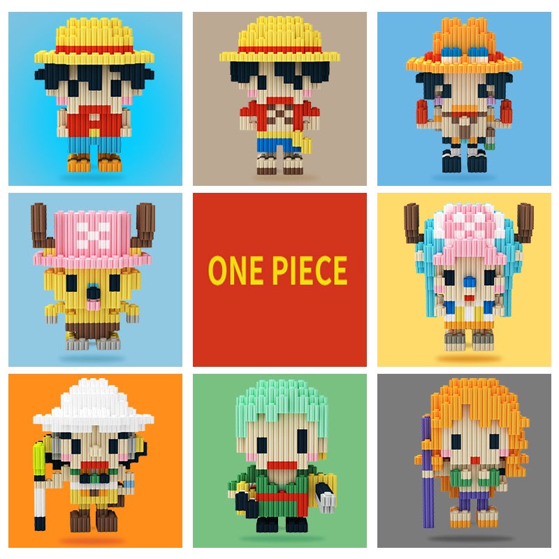 One Piece Building Block Assembly Series | Shopee Philippines