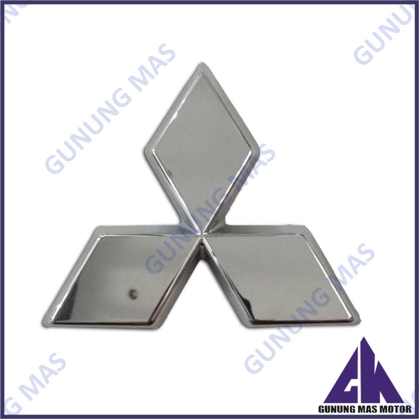 Three Diamond Logo Emblem for Mitsubishi Expander Xpander Front Stick ...