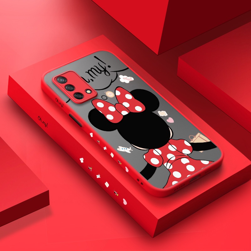 For OPPO A74 4G A95 4G F19 F19S Case Thin Frosted Transparent Hard ...