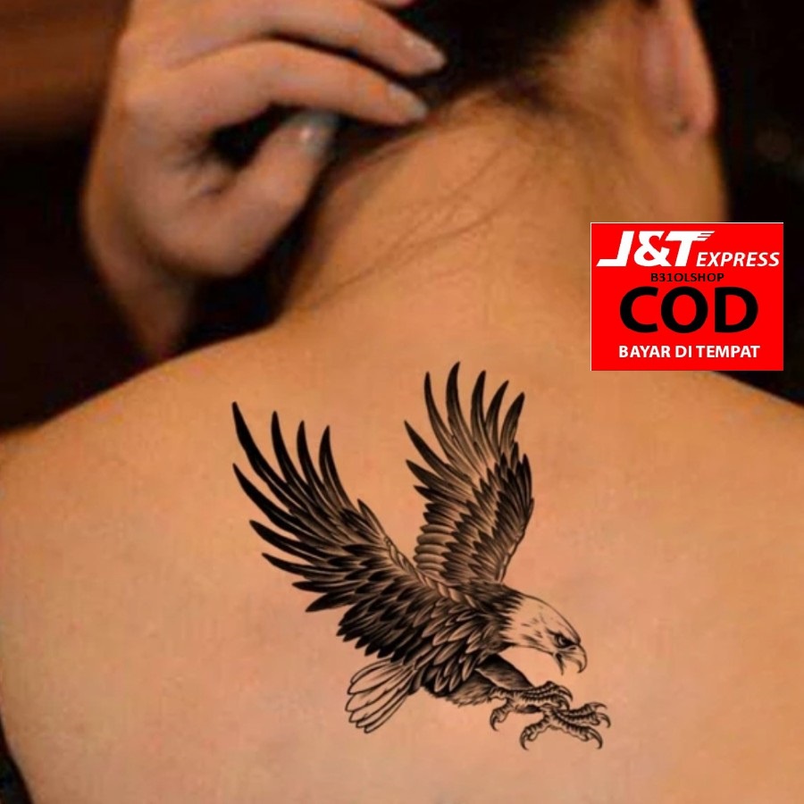 Eagle BIRD Temporary TATO Temporary Fake Tatoo sticker | Shopee Philippines